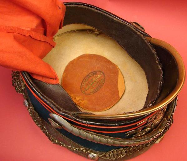 Collect Russia Full Dress Shako Kiver Hat of a Corps of Engineers ...