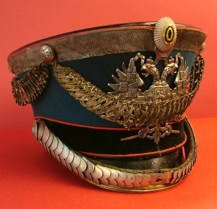 Collect Russia Full Dress Shako Kiver Hat of a Corps of Engineers ...