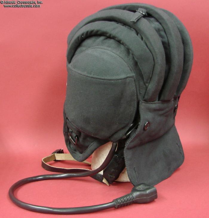 Collect Russia 1980s vintage Soviet Army tanker helmet, summer issue ...