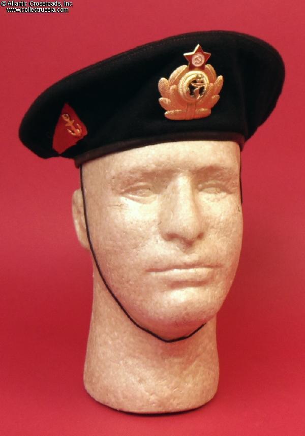 Collect Russia M 1972 Naval Infantry beret, dated 1978. Soviet Russian