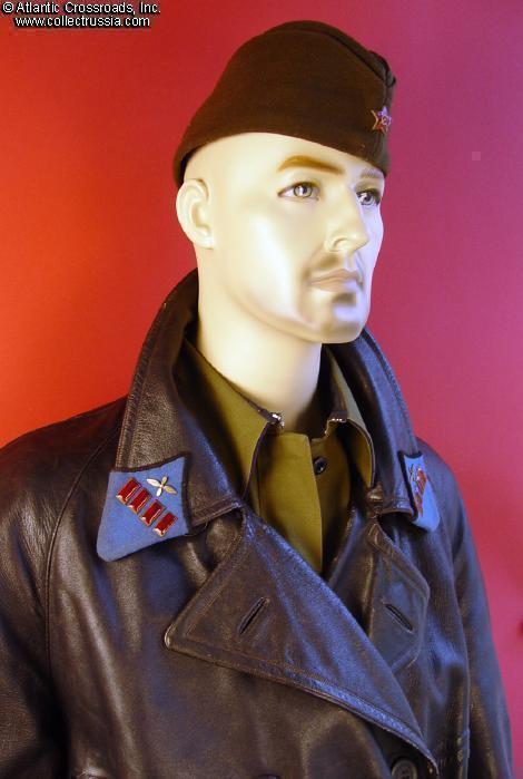 Collect Russia WW2 era Soviet Air Force pilot's leather coat. Soviet ...