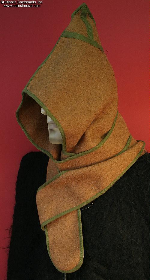 Collect Russia Cavalry bashlyk riding hood. Soviet Russian