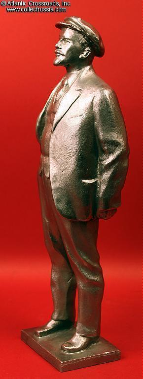 Collect Russia Lenin, full height, a standing statue in Silumin alloy ...